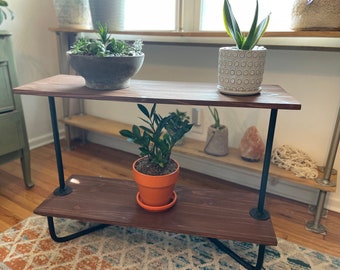 Industrial Style Console Table - Etsy