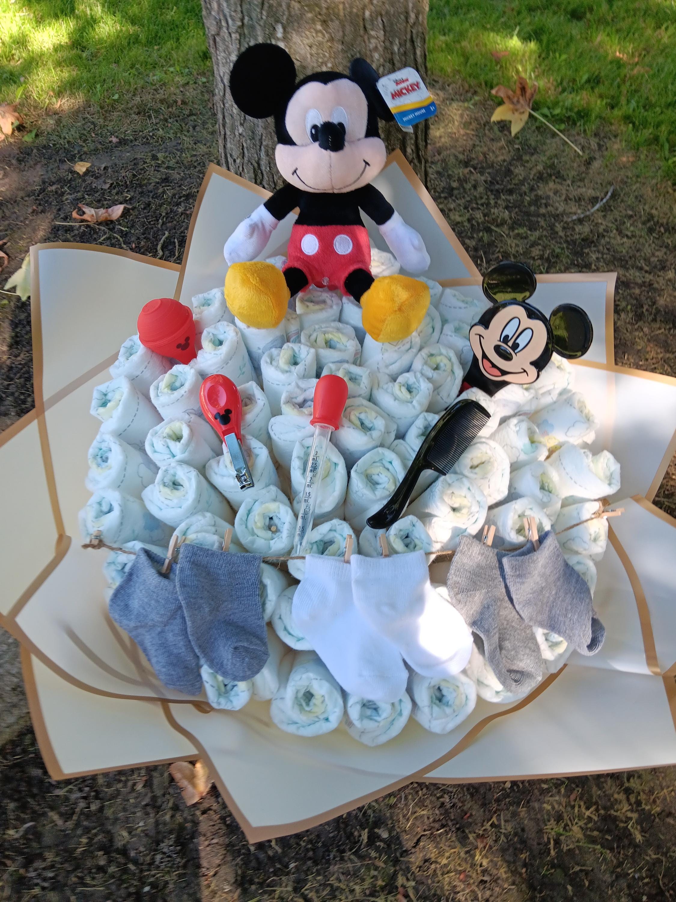 Diaper Bouquet Ramo De Panales Baby Shower Gift Baby Bouquet Baby ...