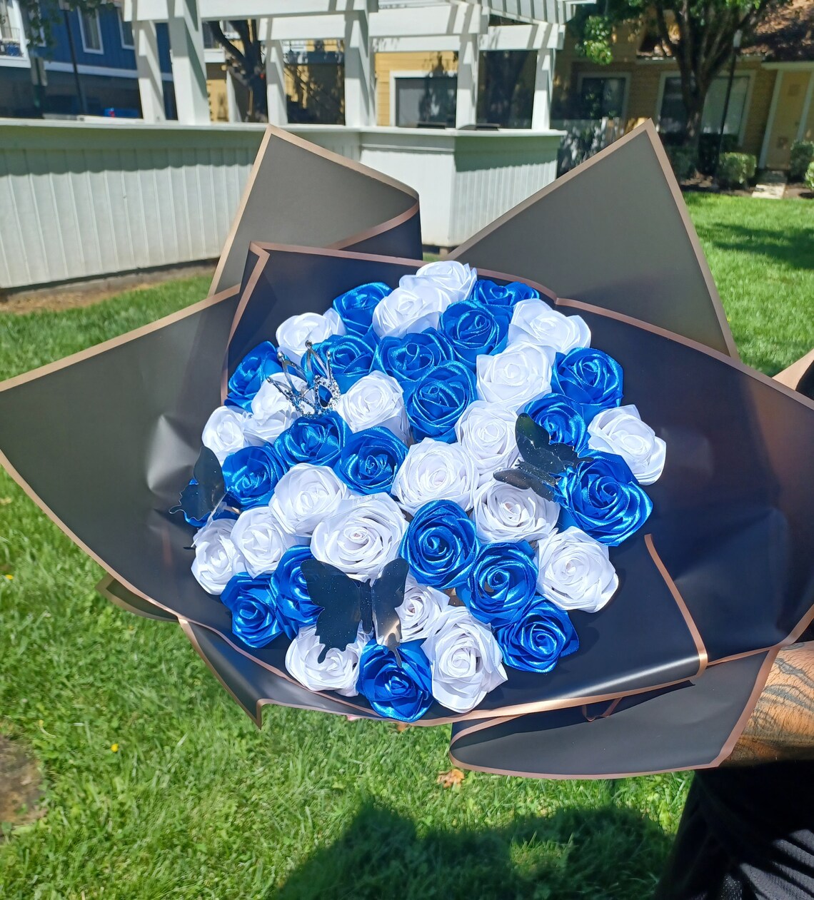 Eternal Roses Ramo Buchon Quinceanera Bouquet Birthday Bouquet - Etsy UK