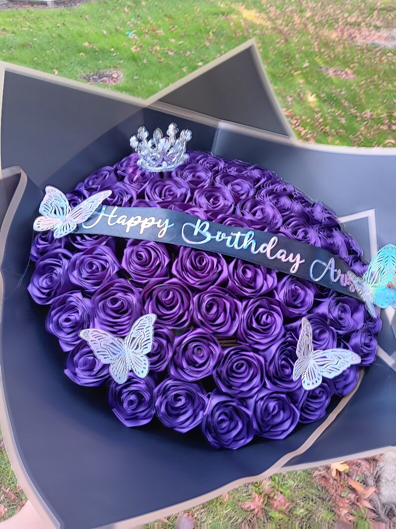 Ramo Buchon Quinceanera Ramo Eternalroses Bouquet Birthday Gift Anniversary Gift Graduation ...