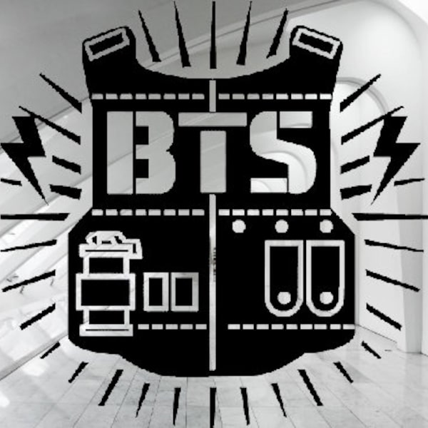 Bts Vest Svg - Etsy