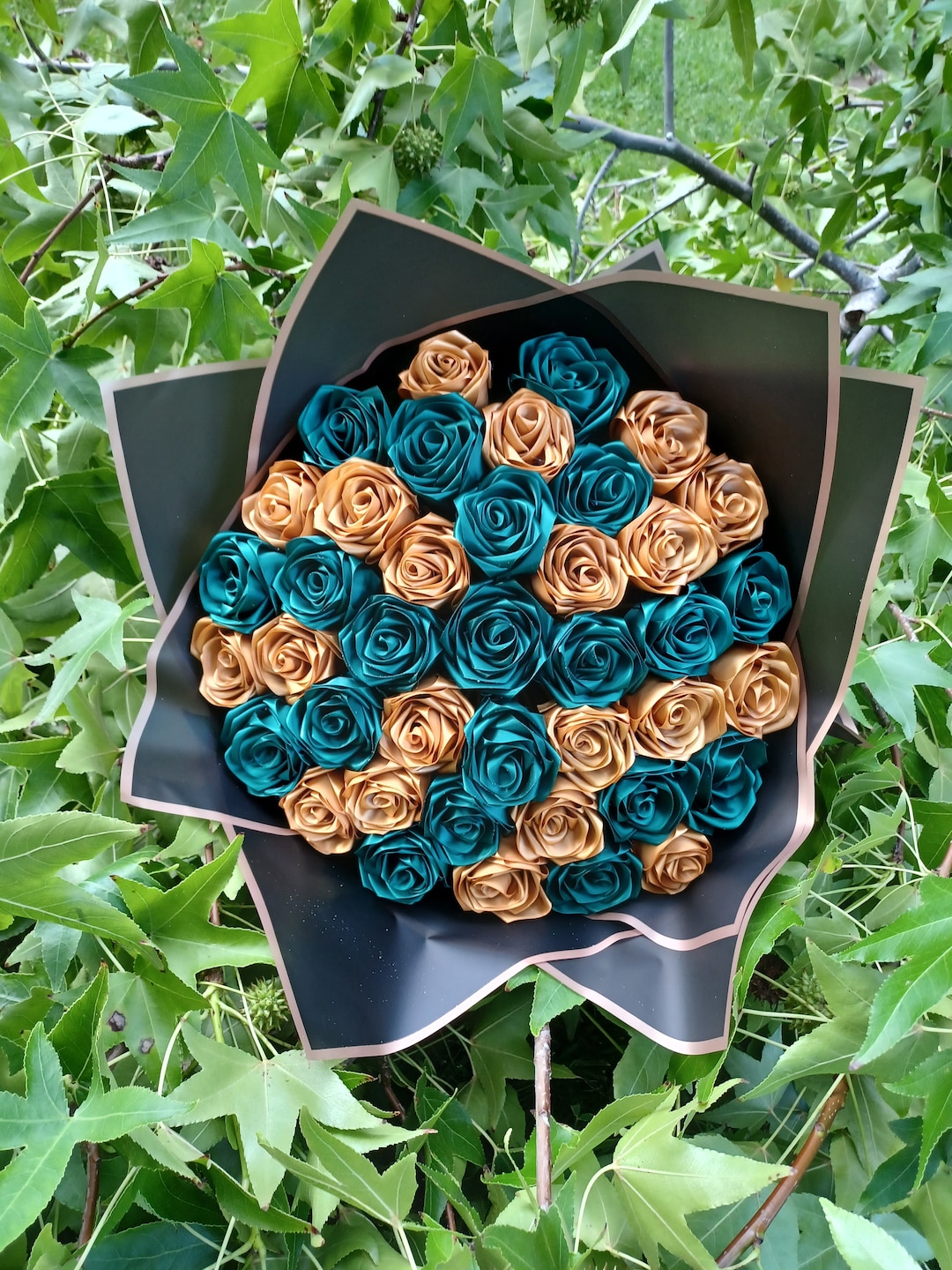 Eternal Roses Ramo Buchon Quinceanera Birthday Graduation Bouquet Mothers Day Gift Anniversary ...