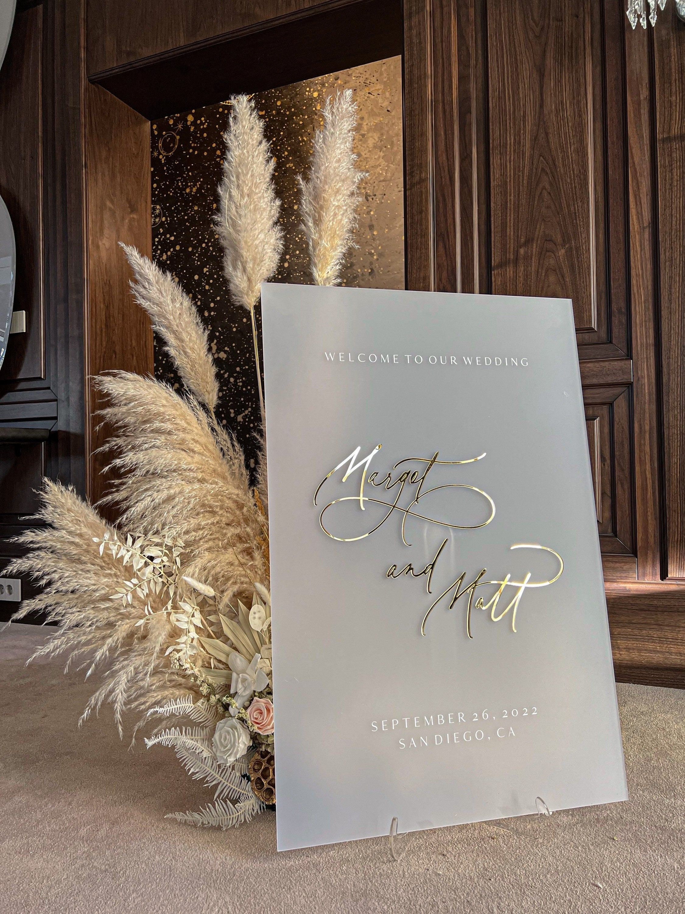 Custom Wedding Signs - Etsy