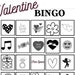 Valentines Day Bingo Cards - Etsy