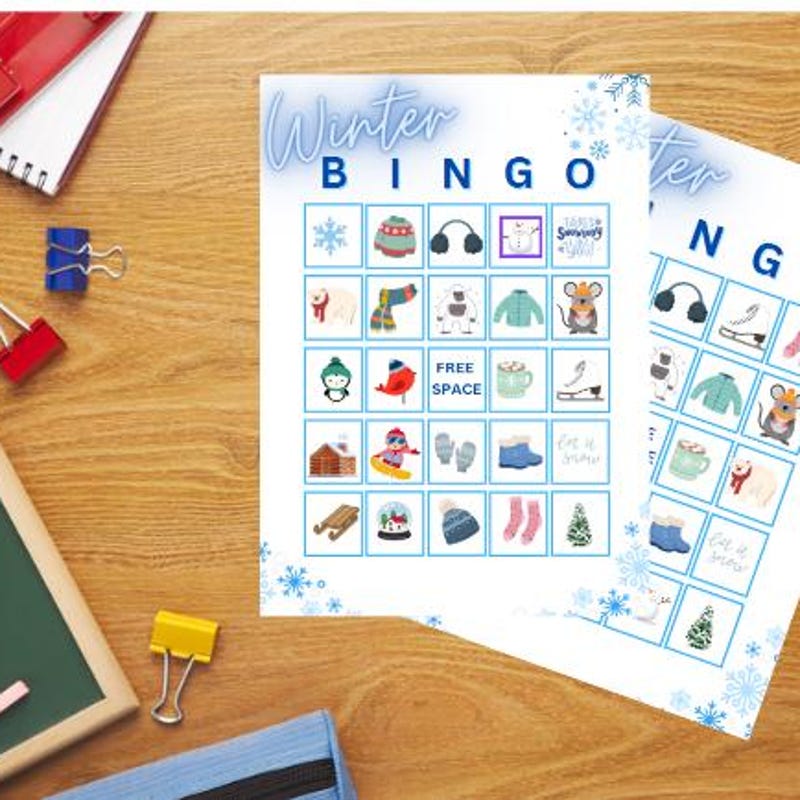 Winter Cards - Etsy