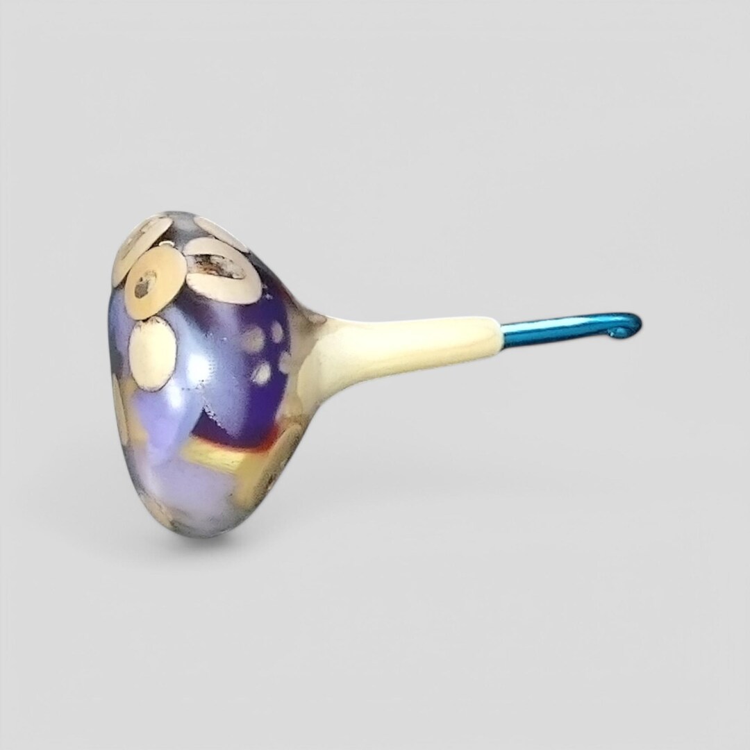 Hand Made Ergonomic Handle 5mm Crochet/rug Hook Canadian Maple Wood for ...