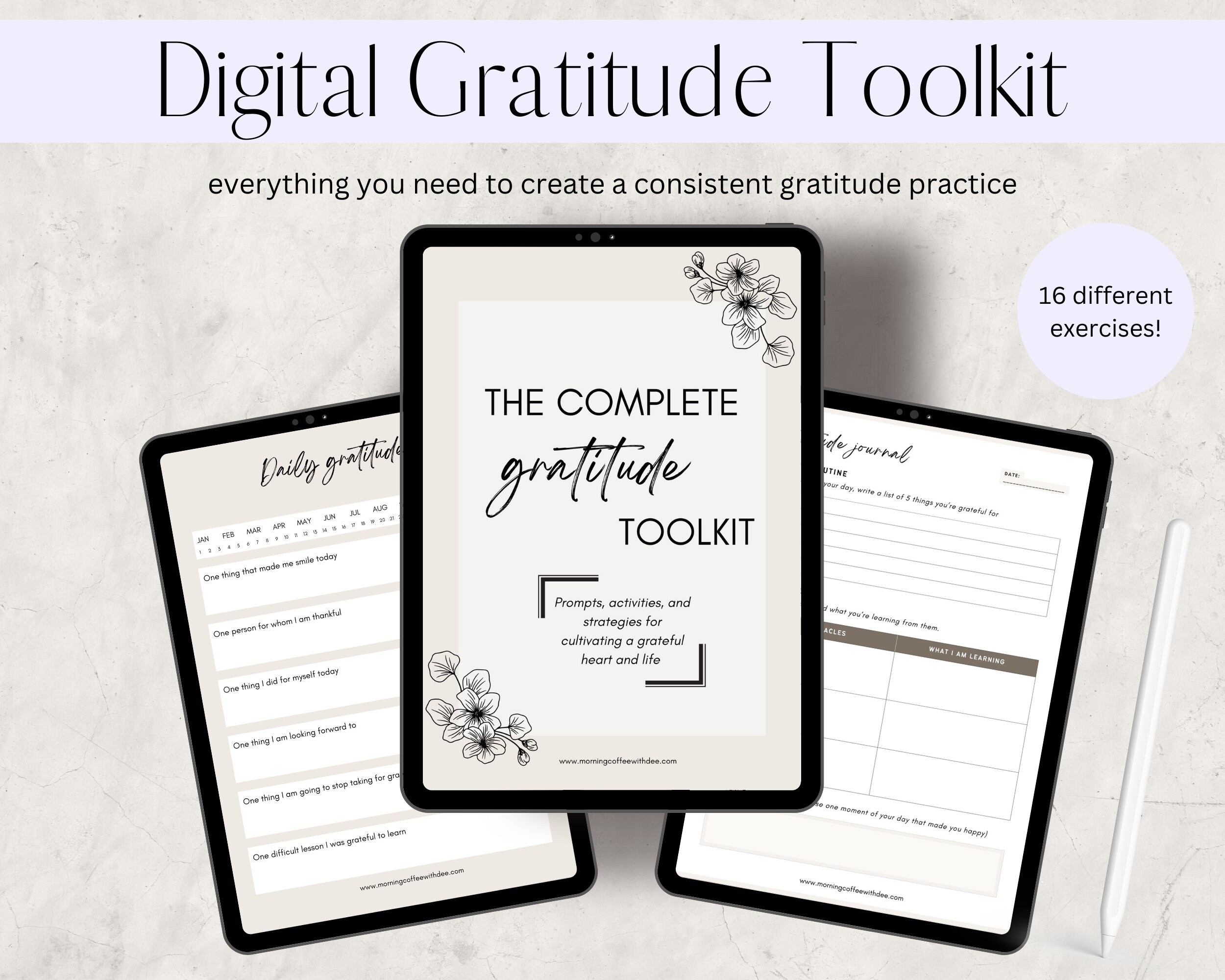 The Complete Gratitude Toolkit Gratitude Journal Digital - Etsy