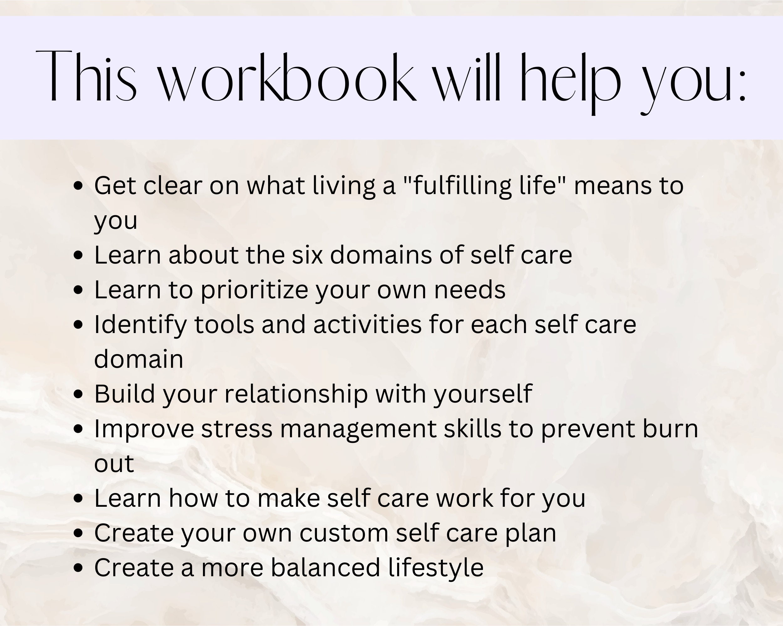 The Creative Art of Self Care Digital Workbook, Self Care Planner, Self ...