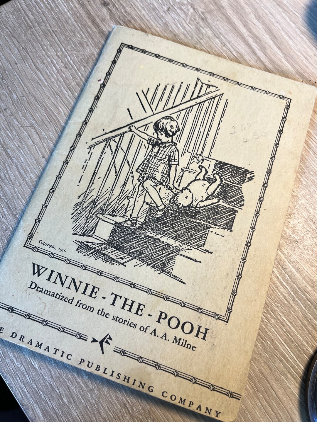 1957 A.A. Milnes Winnie the Pooh. A Play in Three Acts. Dramatized by ...