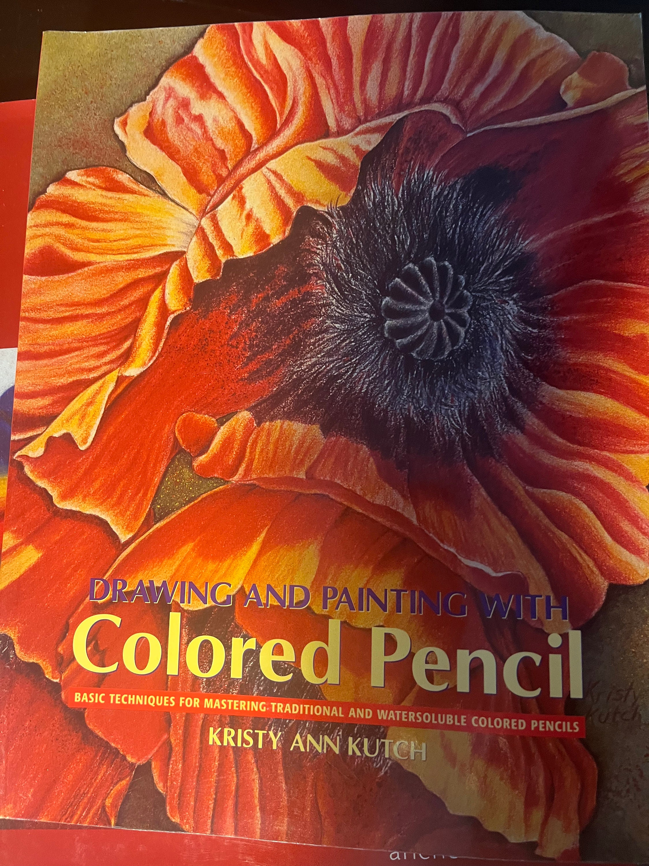 5 Assorted Colored Pencil Drawing Books - Etsy