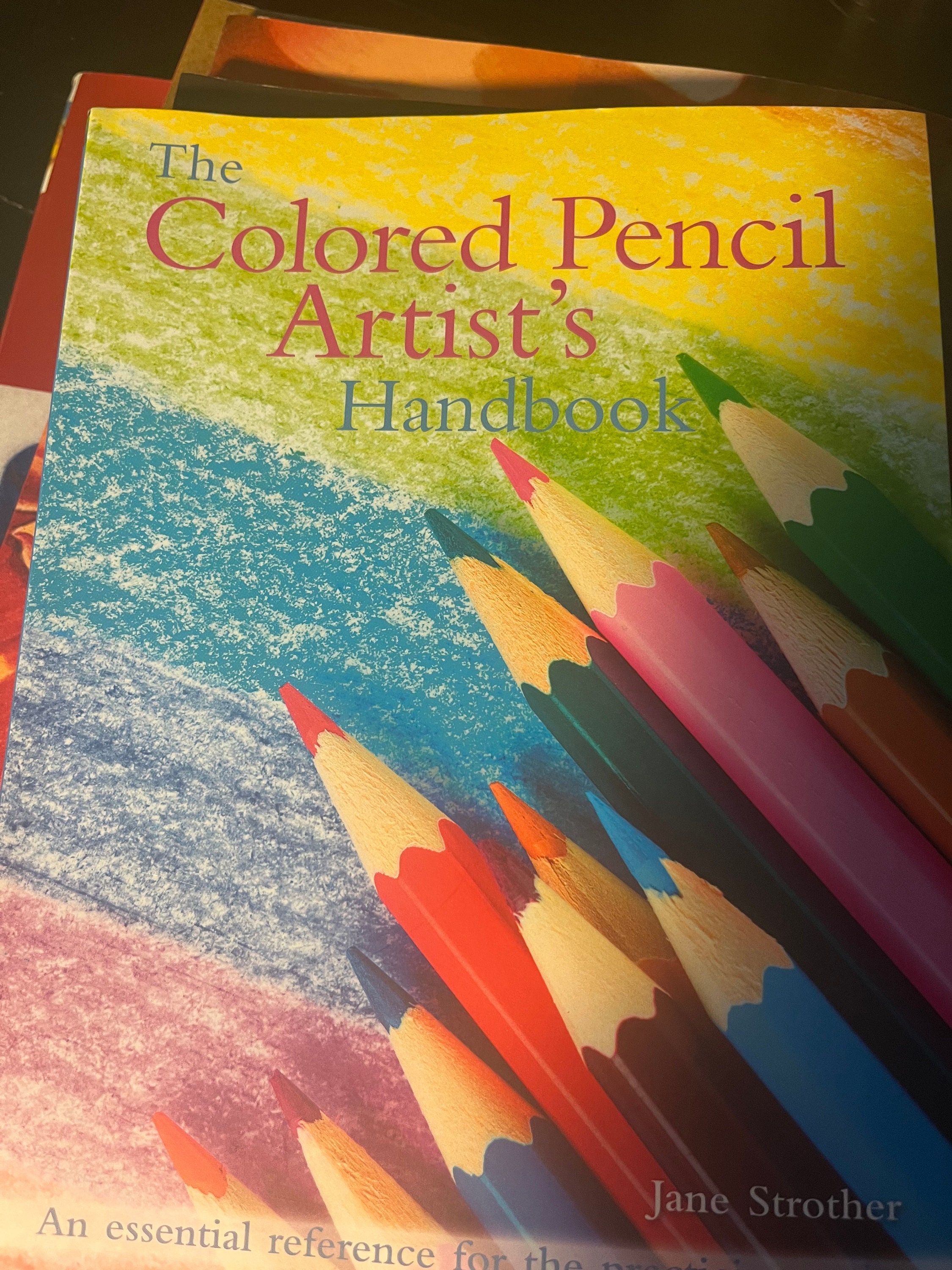 5 Assorted Colored Pencil Drawing Books - Etsy