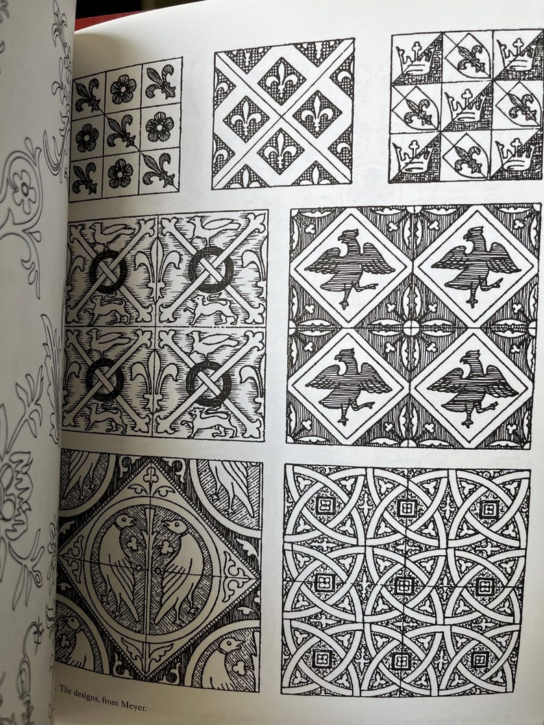 Medieval Designs and 1000 Heraldic Designs Electroniccclip Art With CD ...