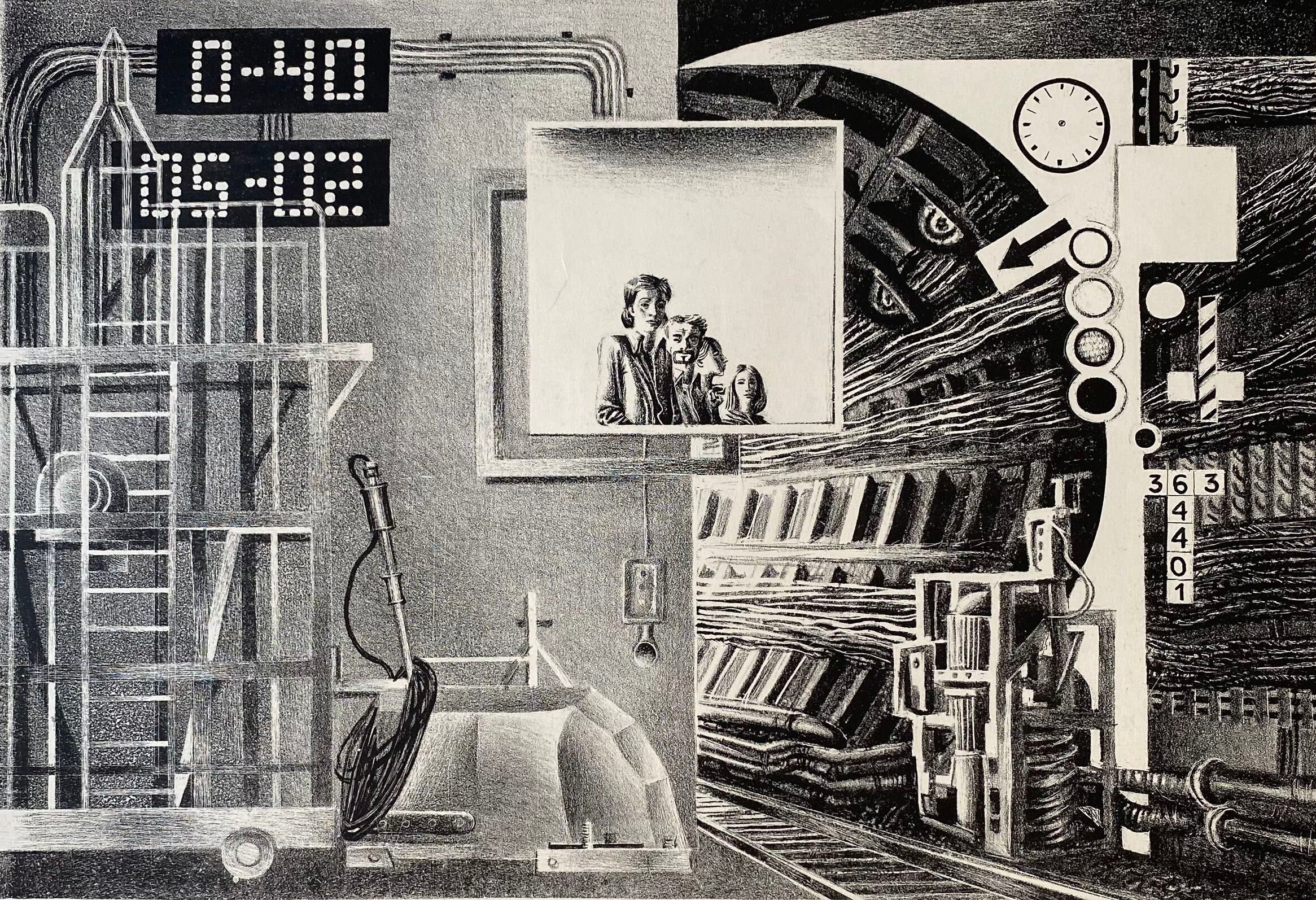 Soviet Metropolitan Tunnel Vintage 1982 Subway Poster Metro ...