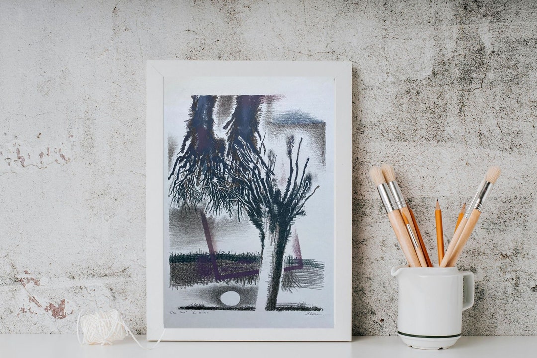 Soviet Realism Scenedreamvintage 1989 Original Lithography - Etsy