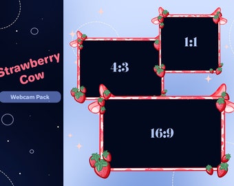 Strawberry Themed Overlay - Etsy