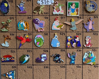 15 Disney Trading Pins Assorted Pin Lot Brand New Pins No - Etsy