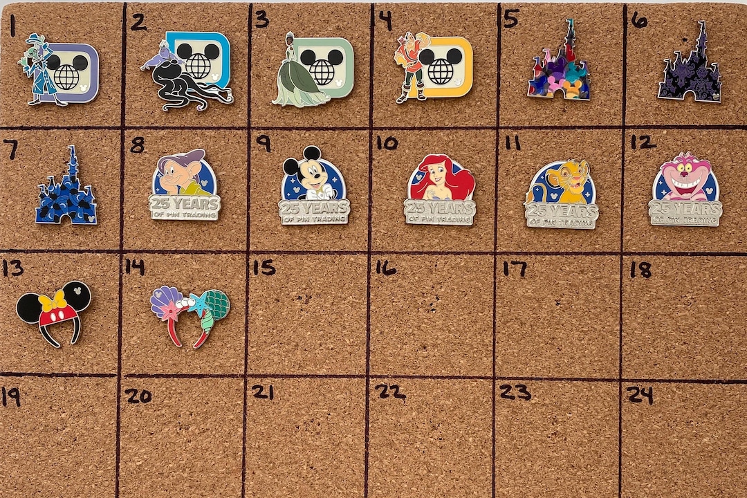Disney Pins, 2025 Hidden Mickey Pins - Etsy UK