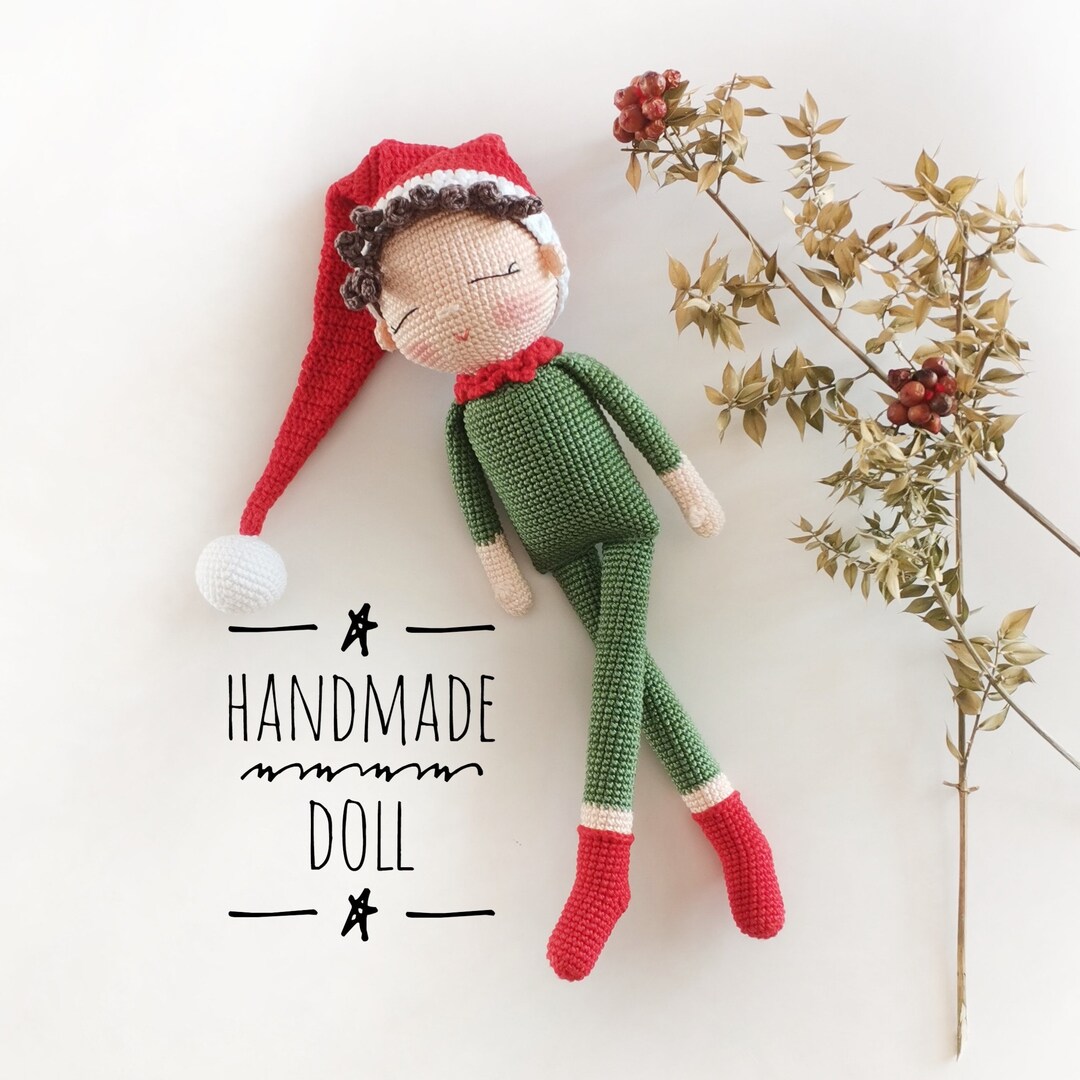 Christmas Amigurumi, Crochet Doll - Etsy