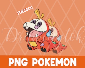 Fuecoco svg - Etsy México