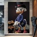 Paperon Dè Paperoni Art Inspired - Mcduck Scrooge Golden Casket ...