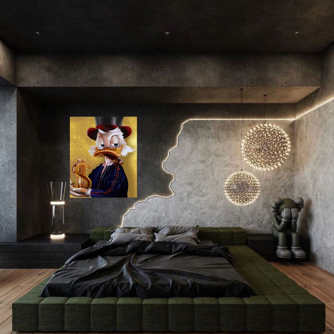 Scroog Mcduck Gold Dollar Paperon Dè Paperoni Printable Art ...