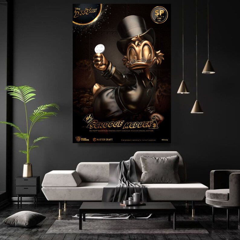 Scrooge Mcduck Limited Edition - Printable Art Contemporary Art Wall ...