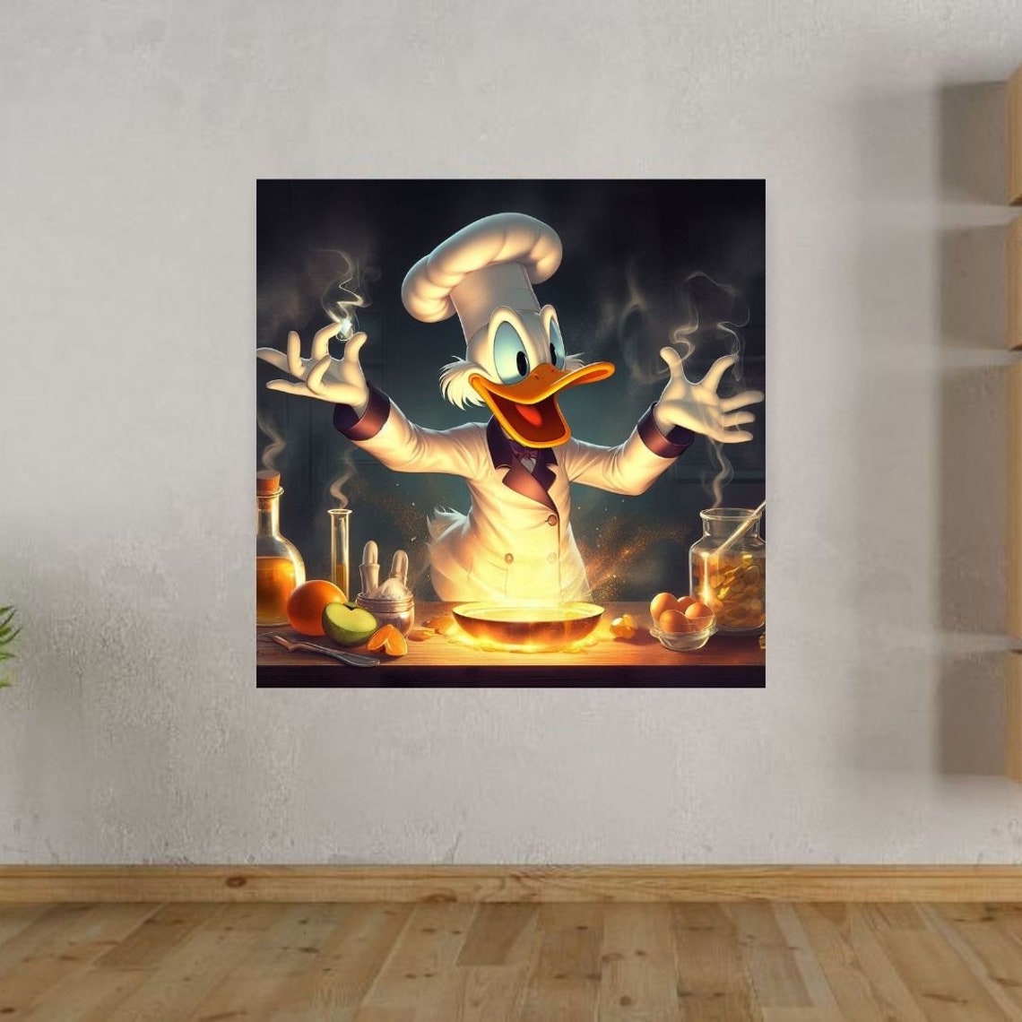 Scrooge Mcduck Masterchef Printable Art Contemporary Art Wall Art ...