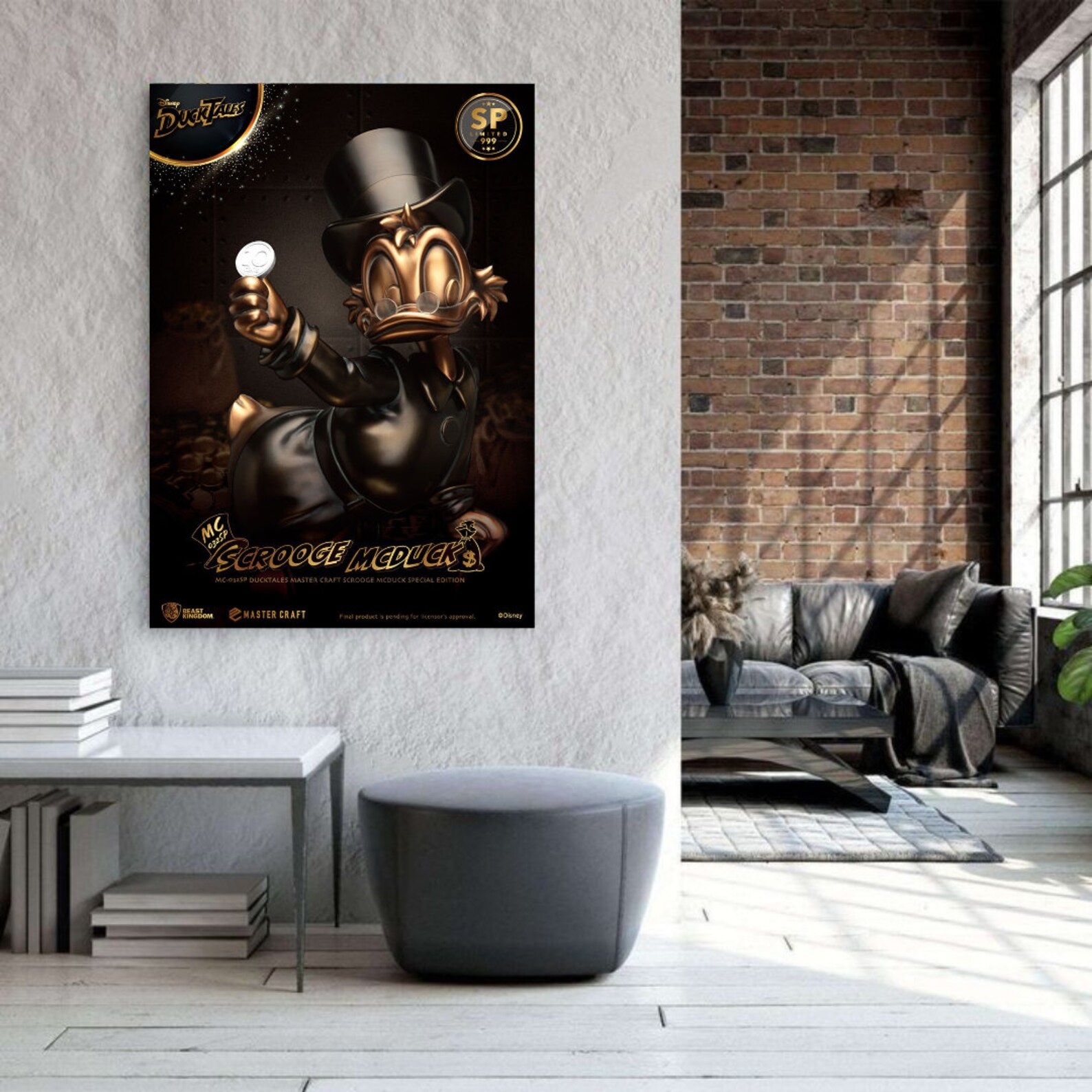 Scrooge Mcduck Limited Edition - Printable Art Contemporary Art Wall ...