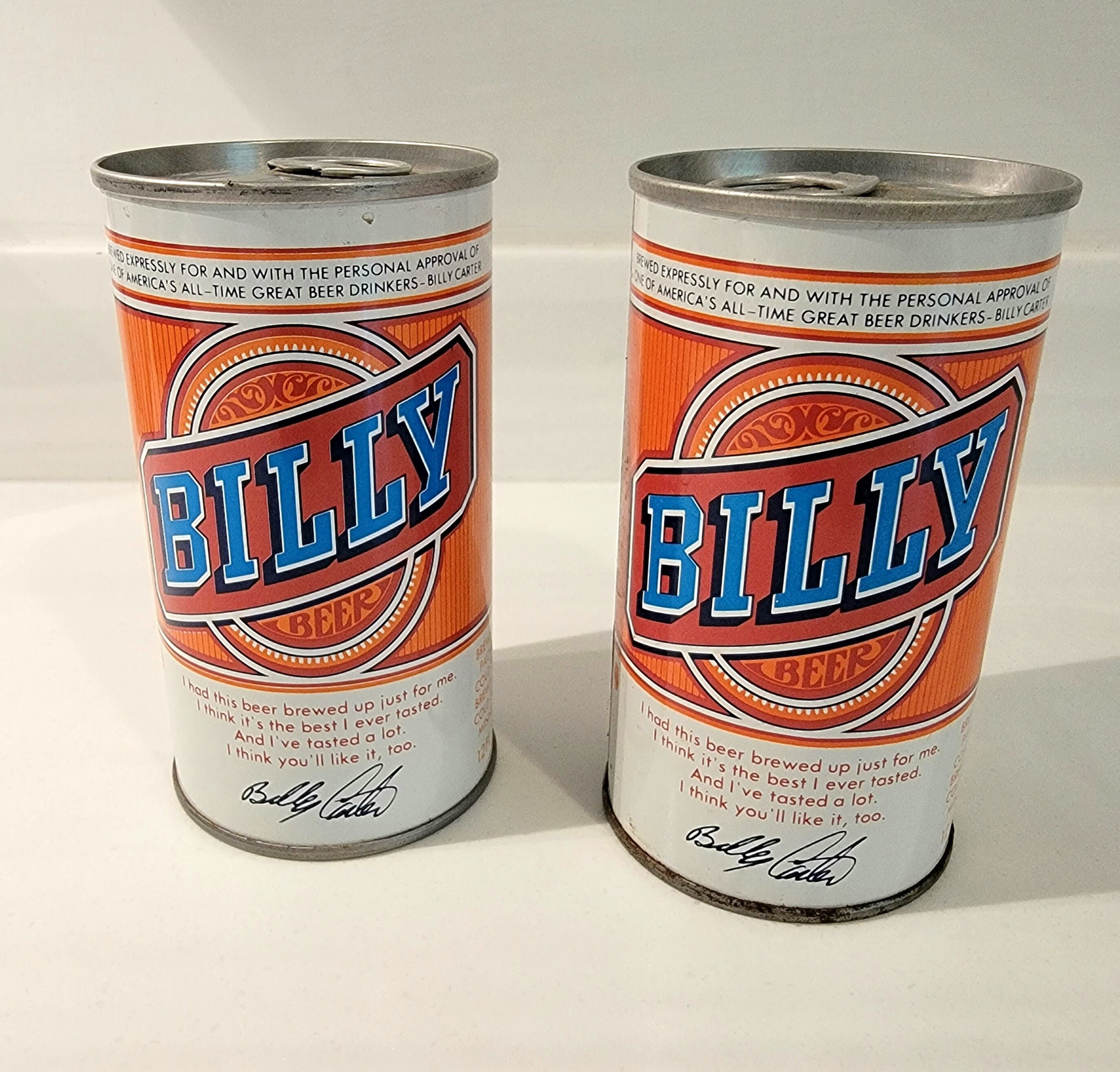 BILLY BEER CANS - Etsy