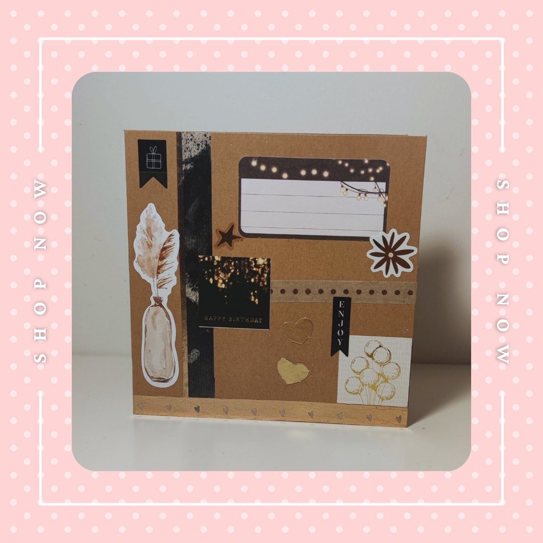 Double birthday Card - Etsy