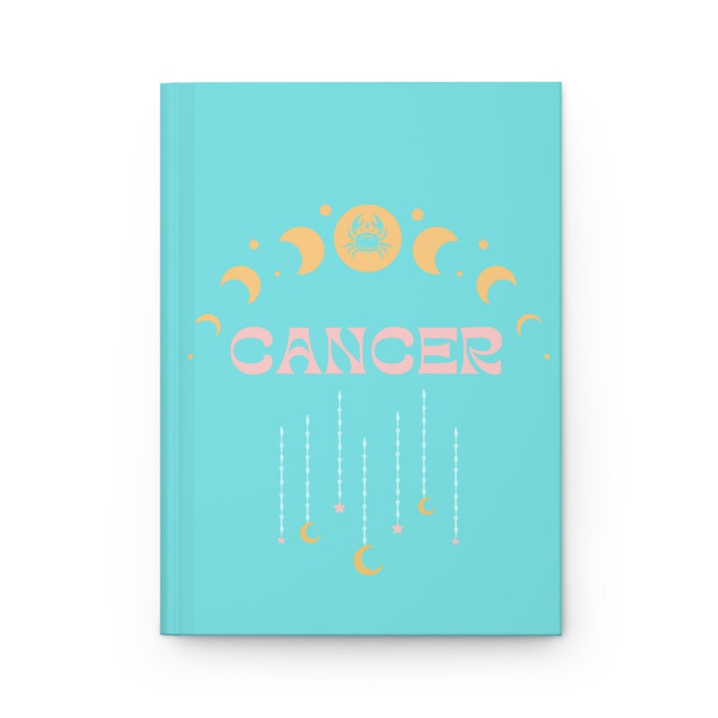 Cancer Zodiac Journal, Astrology Journal, Cancer Notebook, Cancer ...
