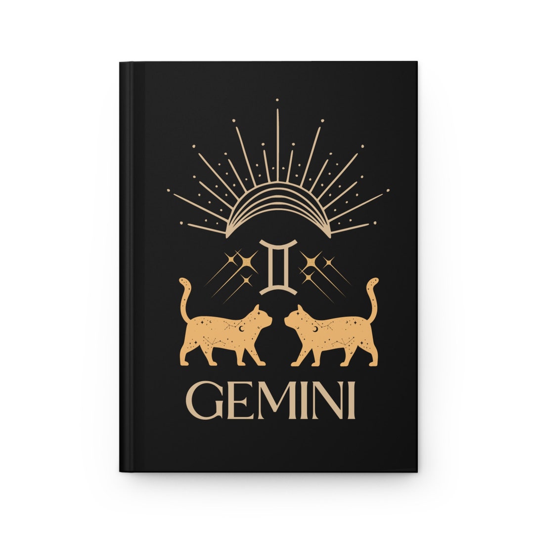Gemini Journal, Gemini Zodiac Journal, Astrology Notebook, Gemini ...