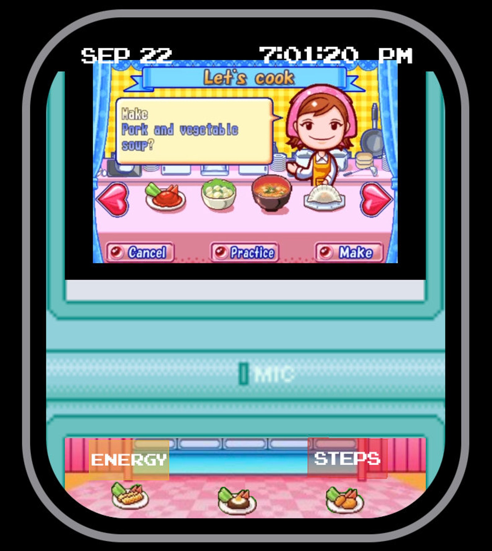 Cooking Mama NDS Clocklogy - Etsy