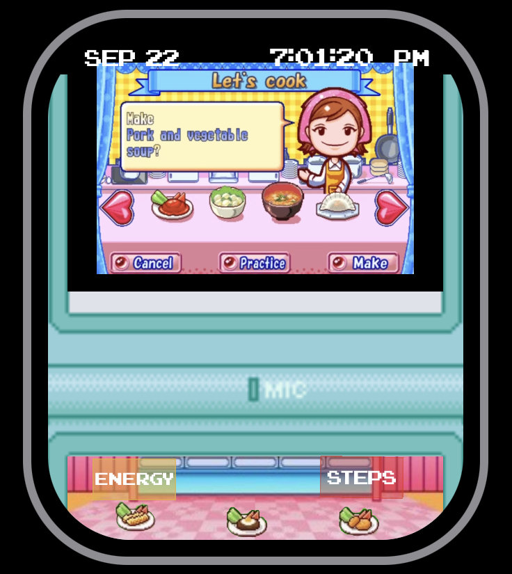 Cooking Mama NDS Clocklogy - Etsy
