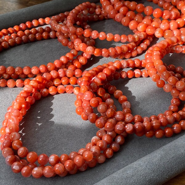 Red Agate Jewelry - Etsy