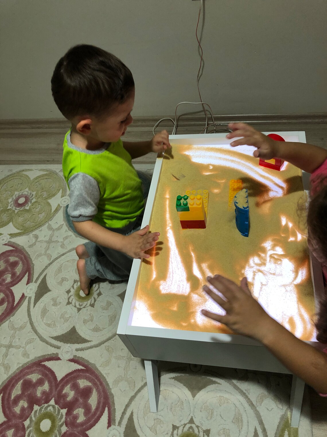 Led Light Table Activity Sensory Sand Box - Etsy