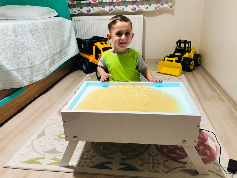 Led Light Table Activity Sensory Sand Box - Etsy