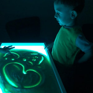 Led Light Table, Activity Sensory Sand Box, Homeschooling,preschool ...
