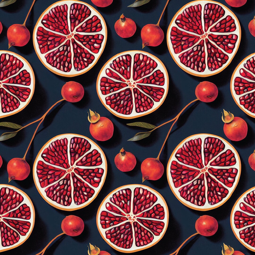 Pomegranate Wrapping Paper - Etsy