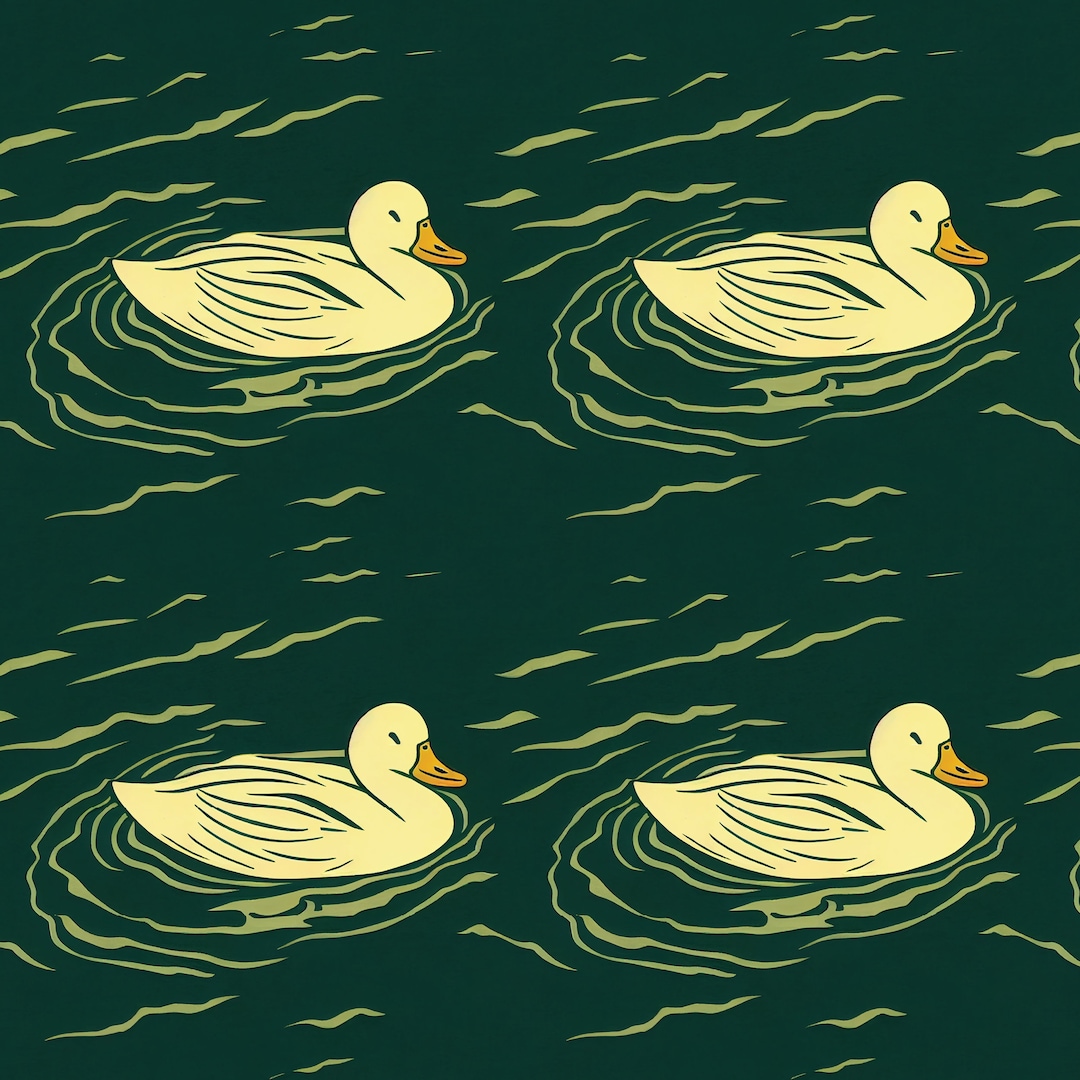 Duck Wrapping Paper - Etsy
