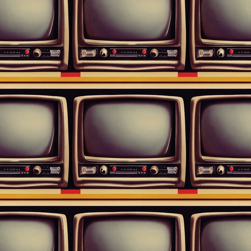 1950s Television Set - Etsy