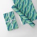 Turquoise Watercolor Wrapping Paper | Gift Wrap | Birthday | Holiday ...