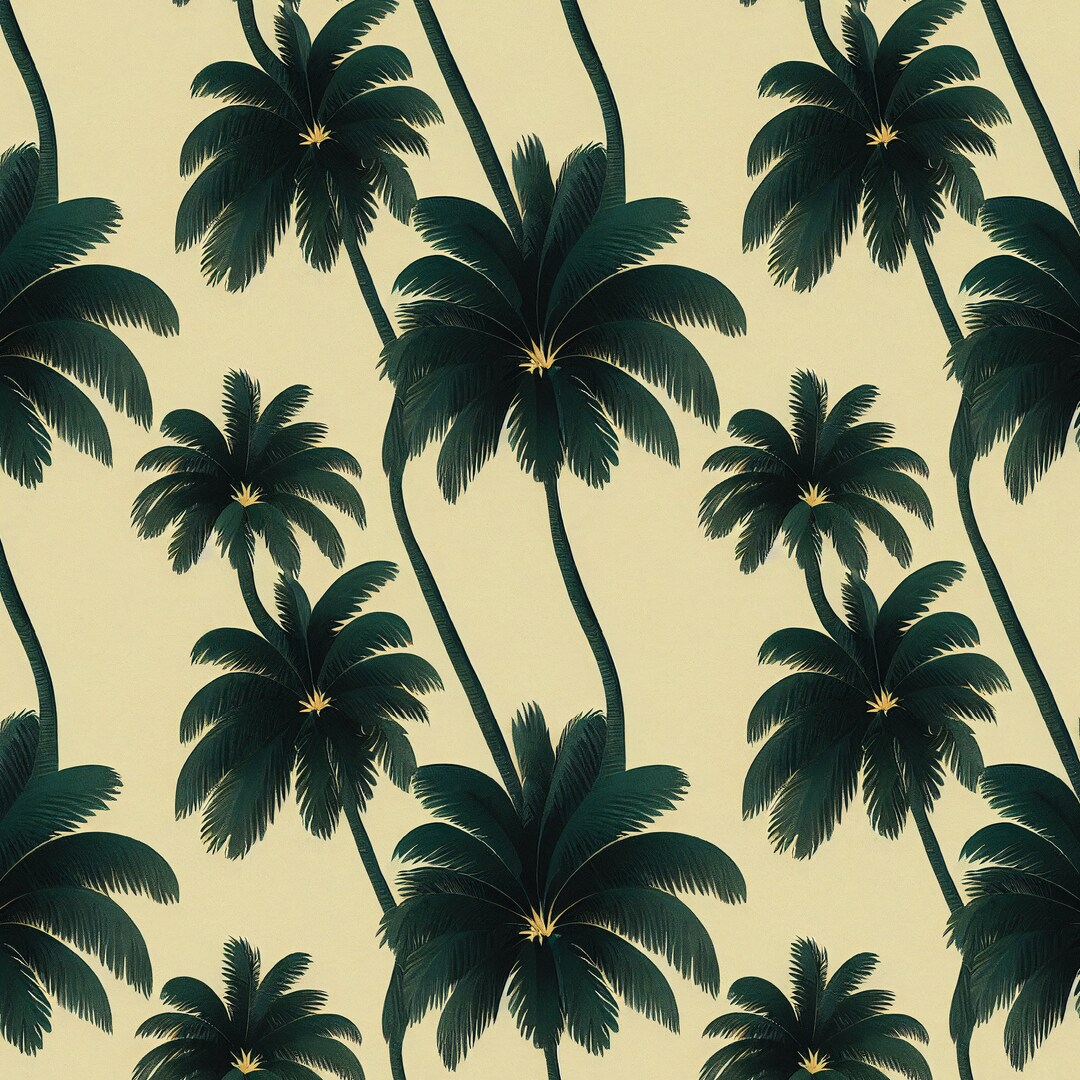 Botanical Wrapping Paper | Palm Tree | Chic Gift Wrap - Etsy