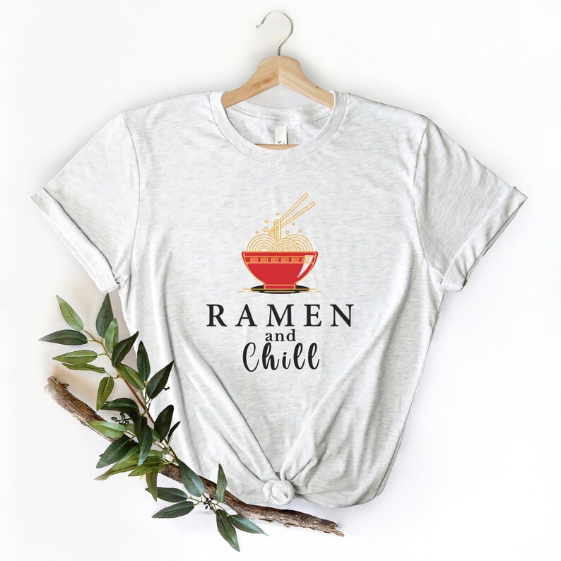 Ramen Shirt Asian Food T-shirt Korean Noodle Shirt Food - Etsy