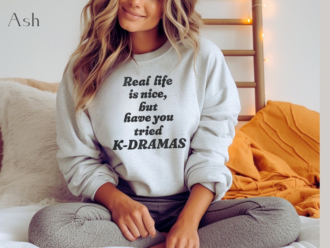 Kdrama Shirt, Kdrama Merch, Korean Fashion, Korean Sweatshirt, K-drama ...