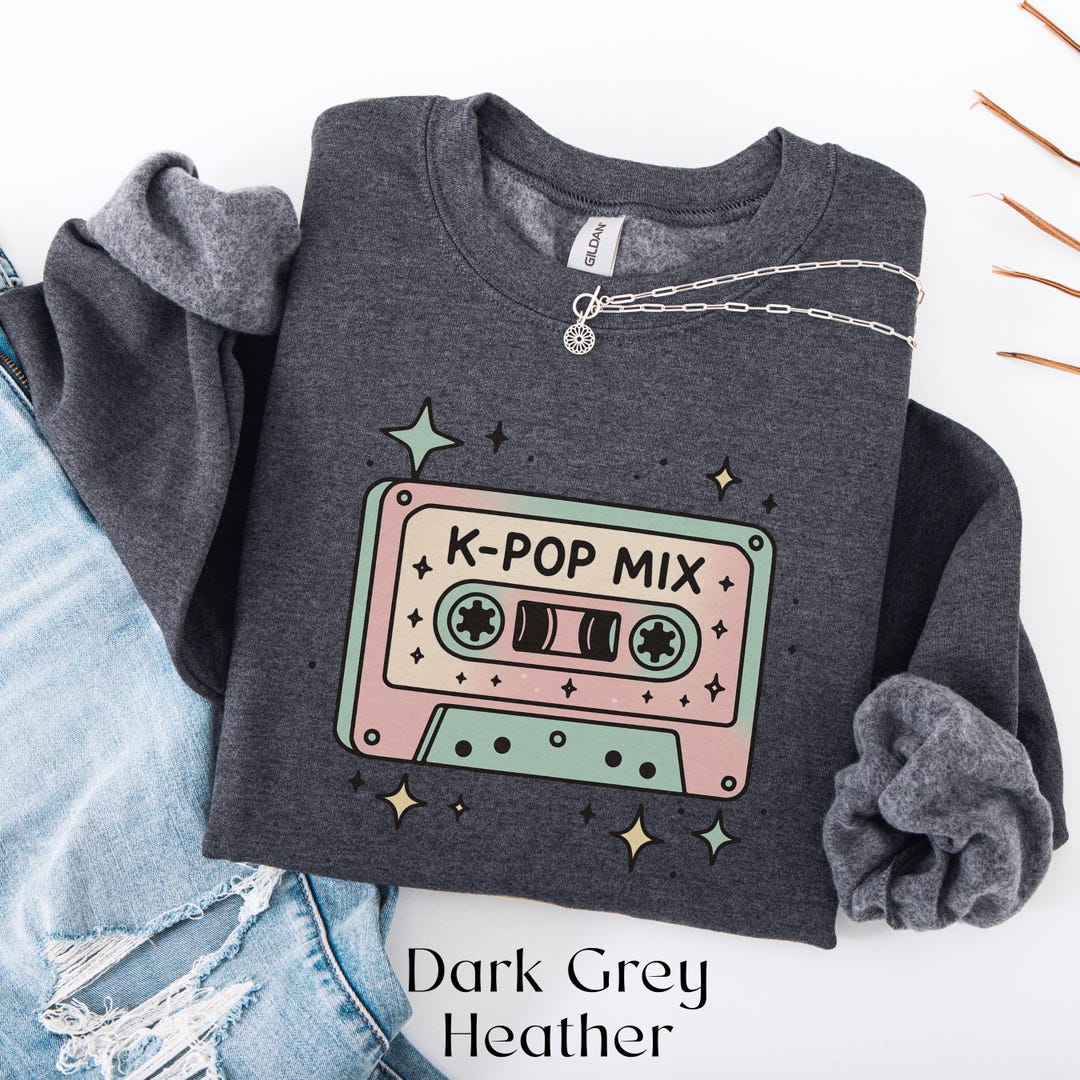 K Pop Gift Reto K-pop Shirts K Pop Merch Korean Pop Gifts for Her K-pop ...