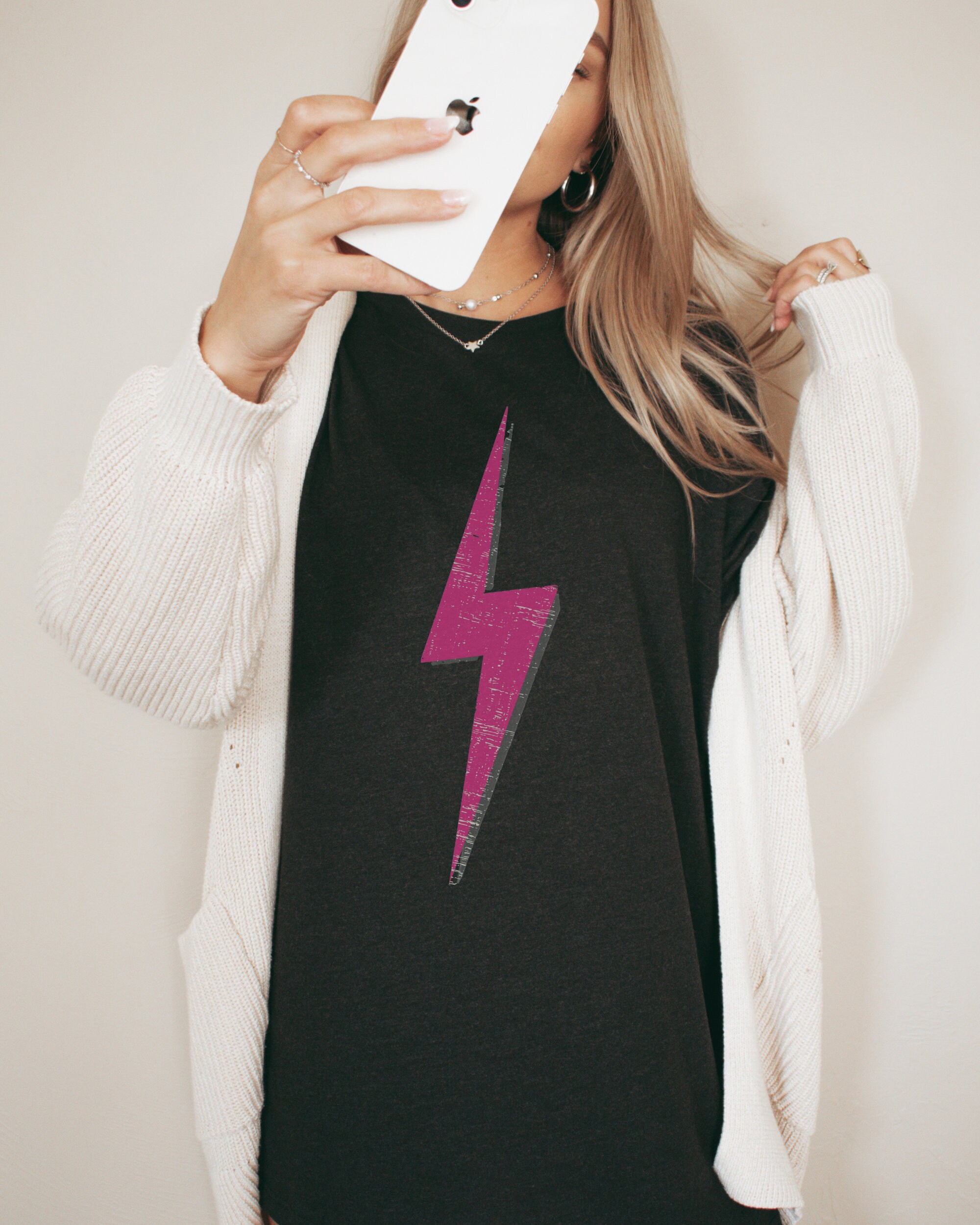 Lightning Bolt T Shirt Women Shirt Graphic Shirt Tshirt - Etsy