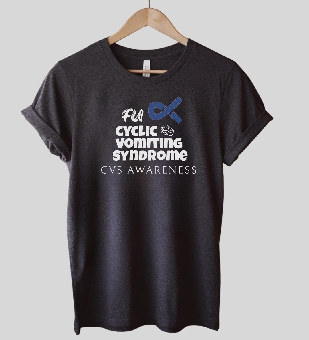CVS Awareness T-shirt: Cyclic Vomiting Syndrome Warrior Tee - Etsy