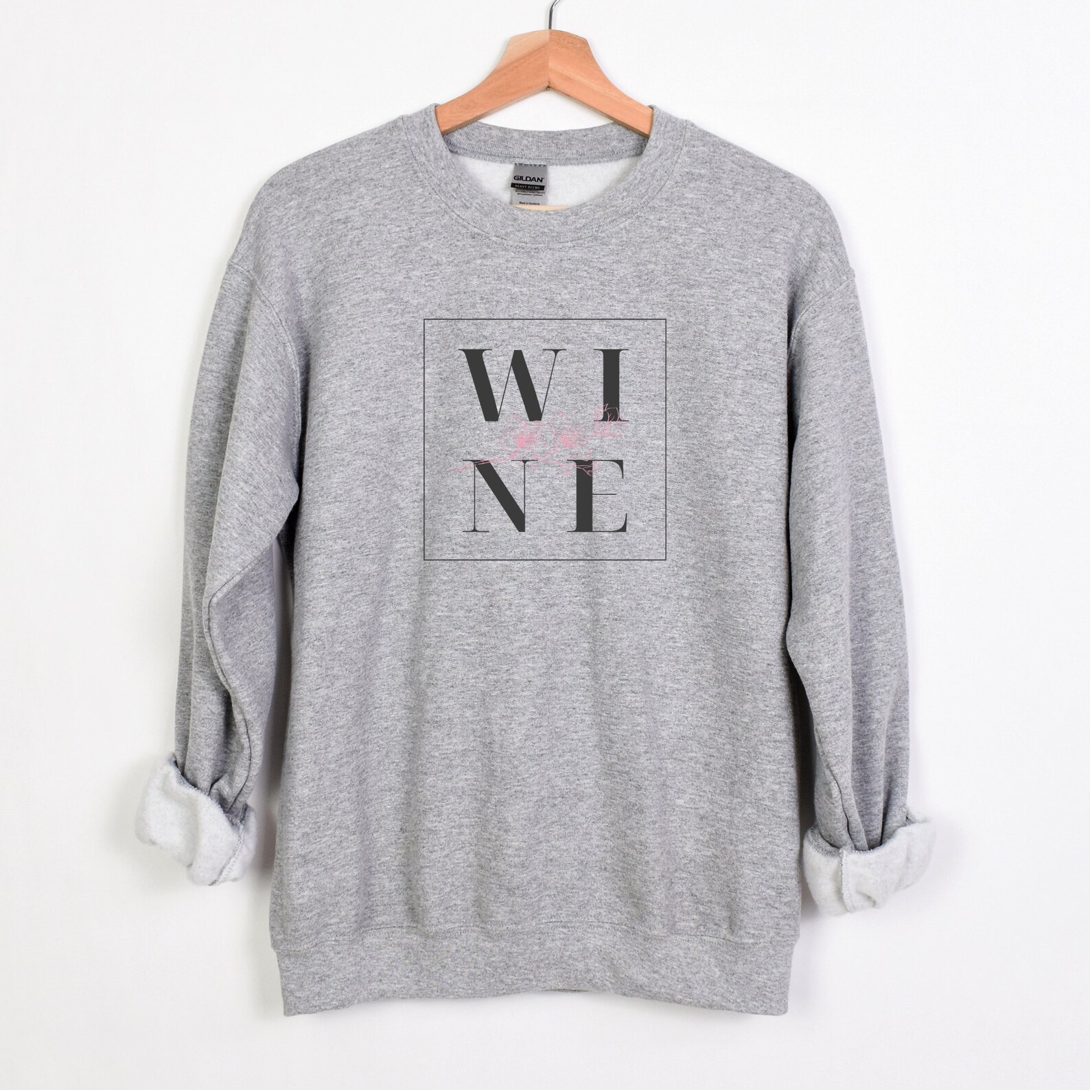 Wine Lover Sweatshirt: Women's Crewneck, Wine Tasting Gift - Etsy