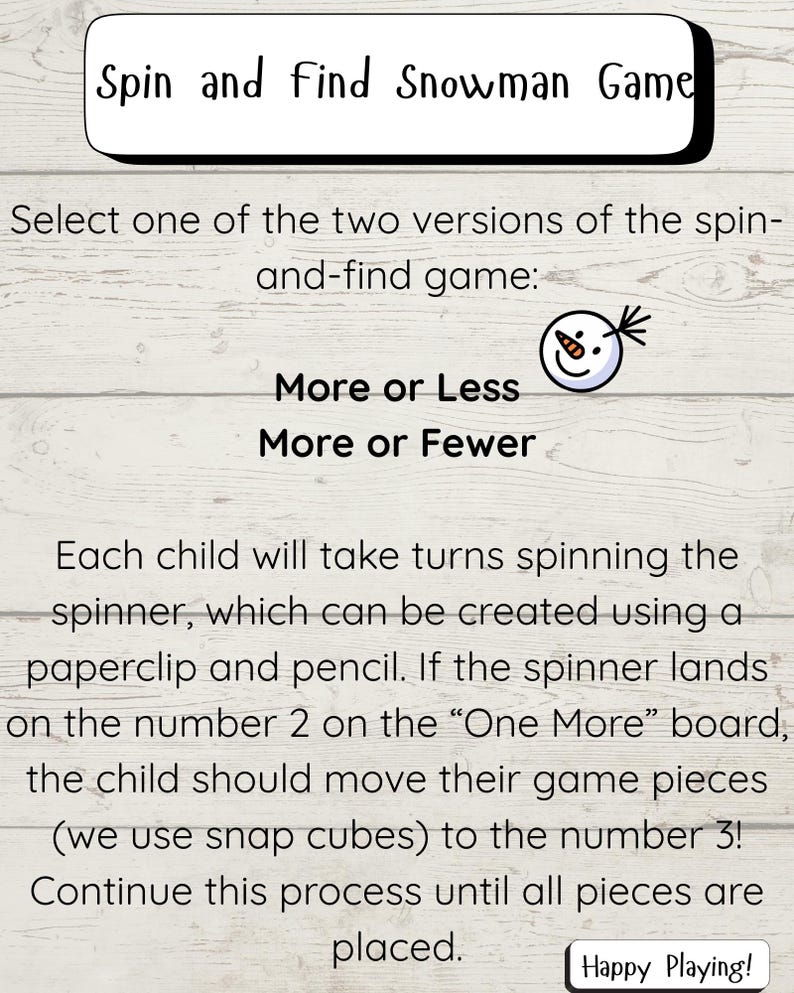 Kindergarten Math, One MORE One LESS - Etsy